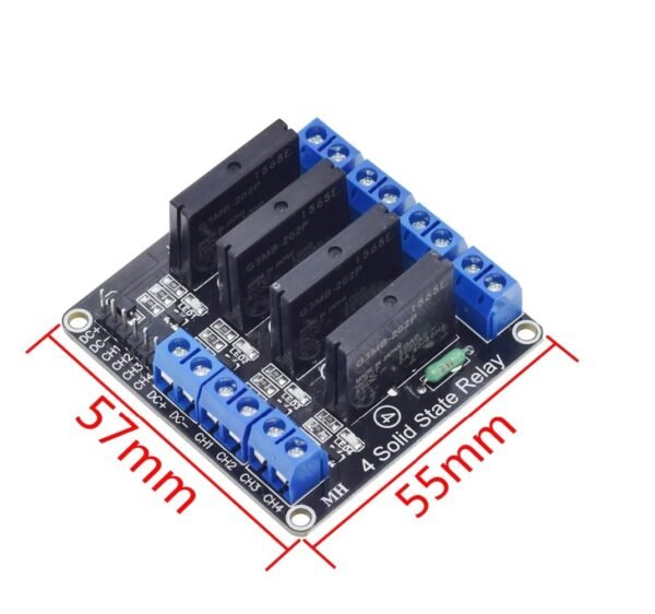 Module De Relais Statiques à 4 Voies - MHTronic