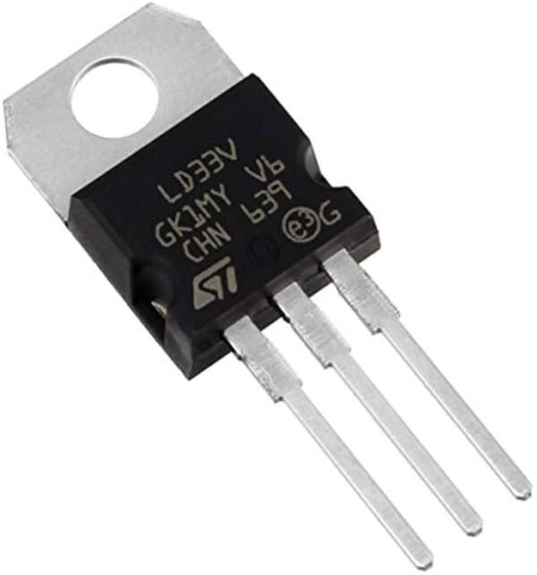 Régulateur De Tension LD1117 TO-220 – 3.3V / 5V