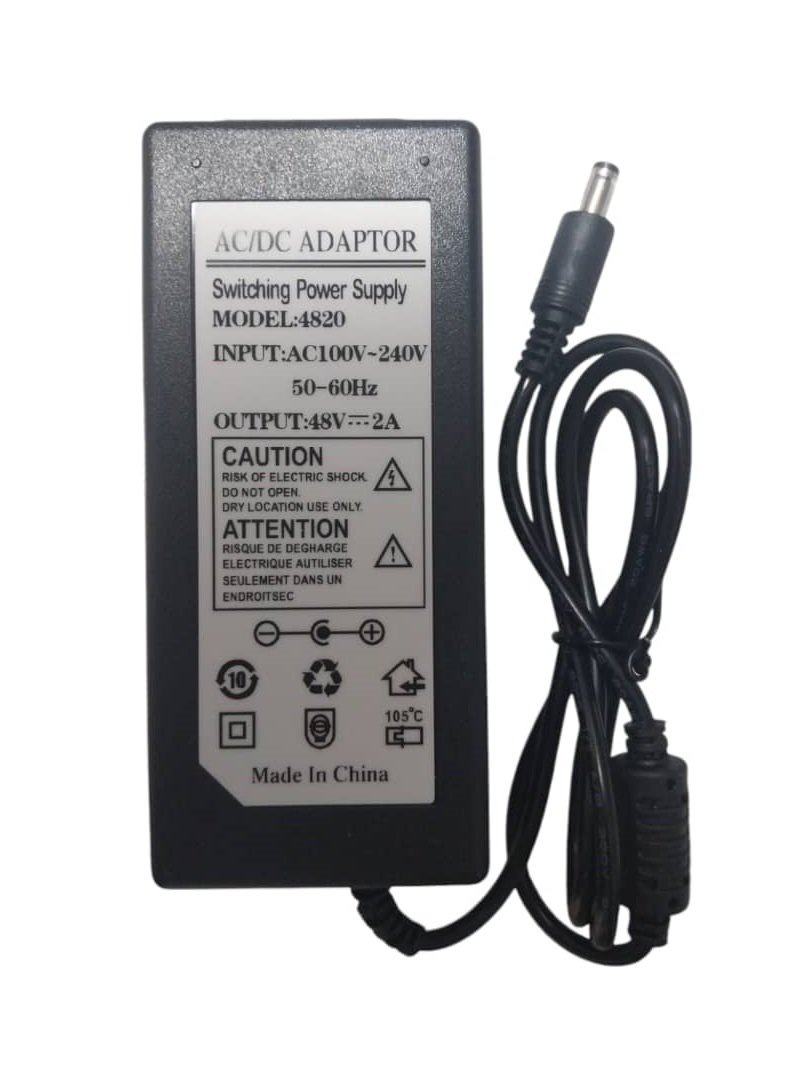Chargeur Adaptateur -Power Adapter – 48V – 2A - MHTronic